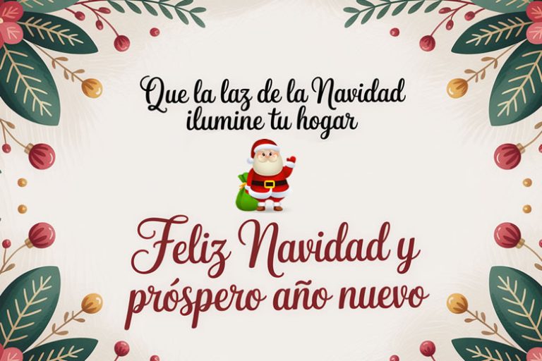 Feliz Navidad para Hijos: Tarjetas con Palabras Bonitas - Tarjetas de ...